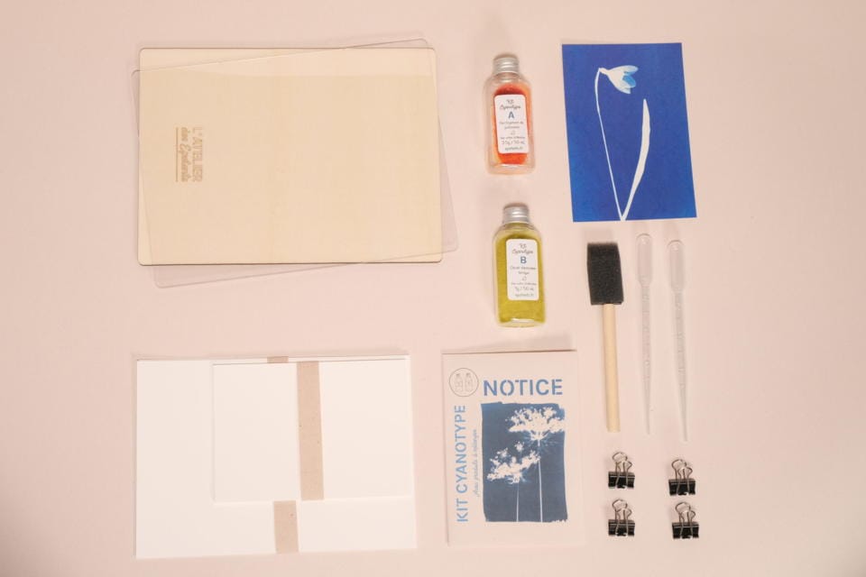 Kits cyanotype à partir de 14,90 € livraison incluse • Tout pour le ...