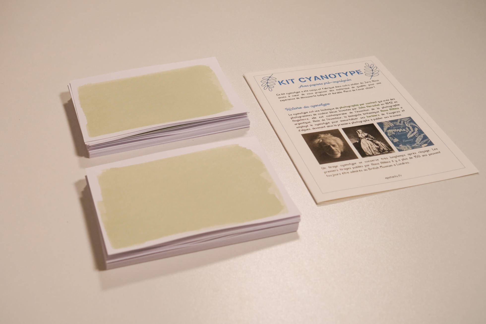 Kit cyanotype sur mesure • Tout pour le cyanotype